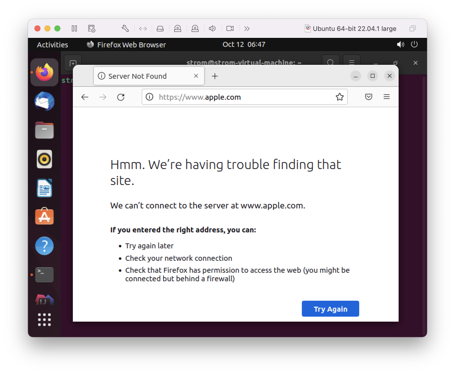Problem Linux Running In A Vm In Vmware Fusion Loses Network Access 0714